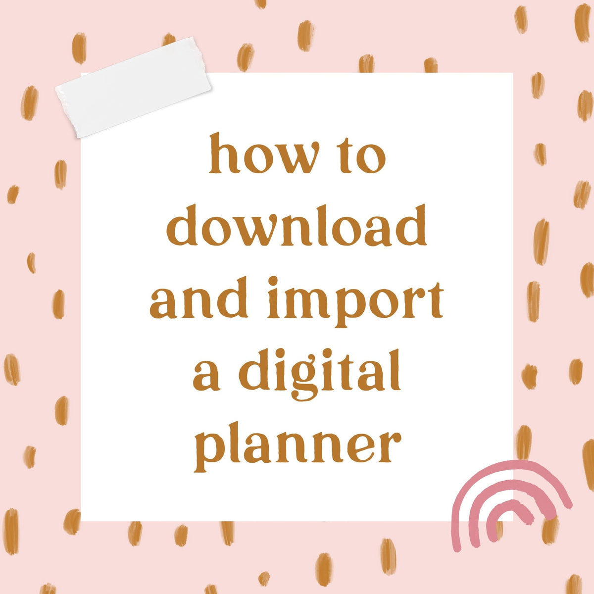 How to Download and Import Your Digital Planner – Clementine Creative
